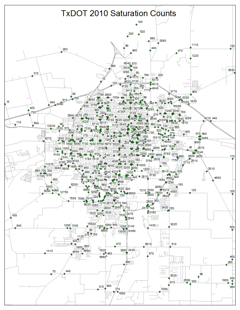 Abilene Metropolitan Planning Organization (MPO) - Traffic Counts