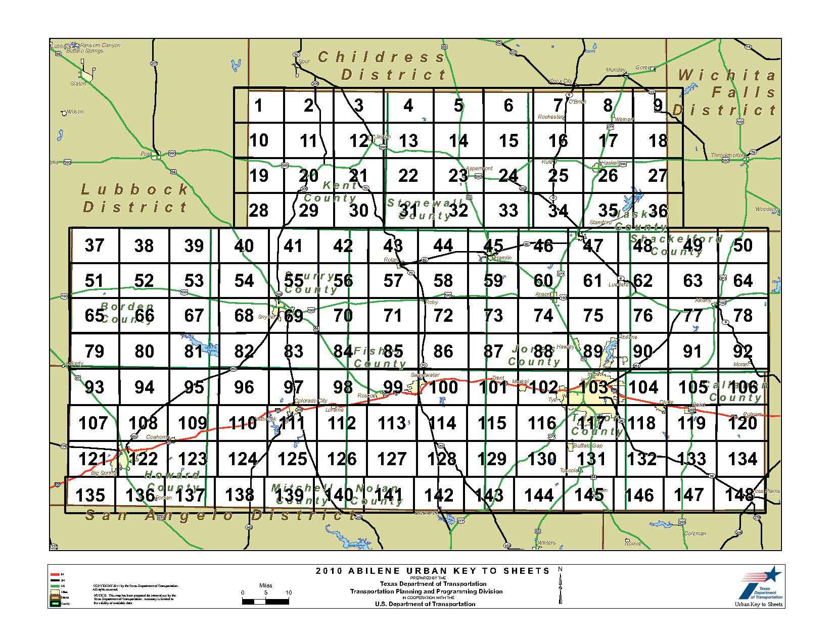 Abilene Metropolitan Planning Organization (MPO) - Traffic Counts